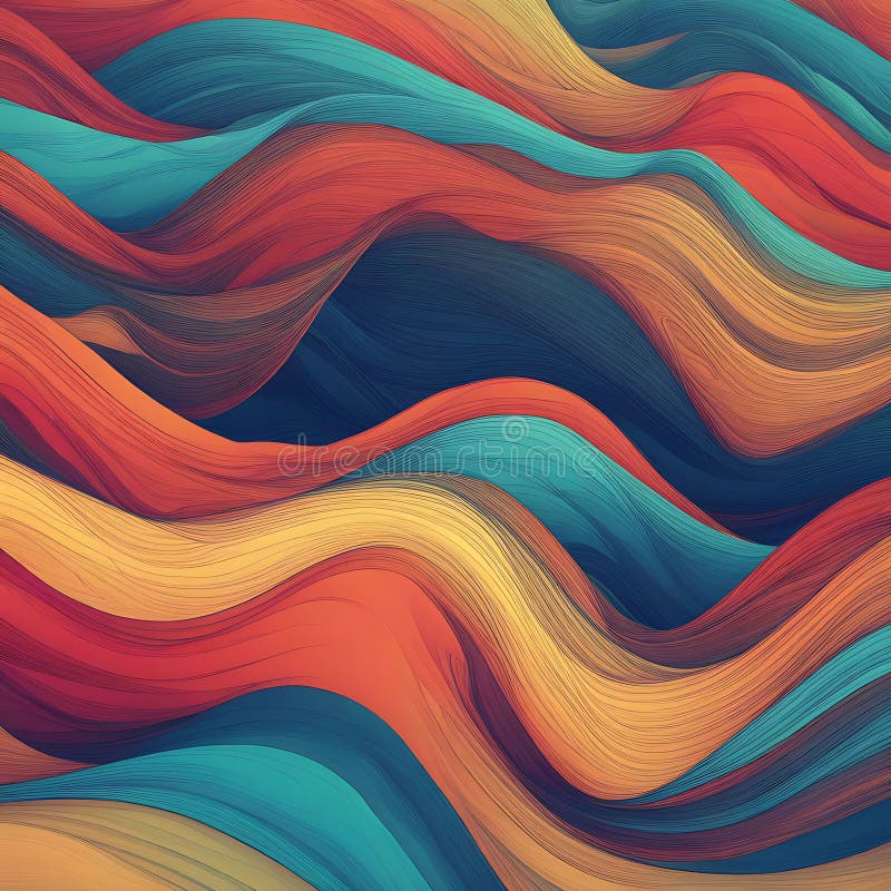 Abstract Colorful Motion Wave Background and Texture. Modern Business ...
