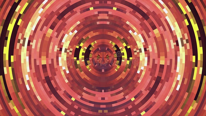 Abstract Colorful Moving Circle Pixel Blocks Background Animation New ...