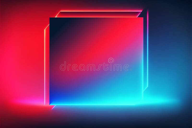 Abstract Colorful Neon Background Stock Illustration - Illustration of ...