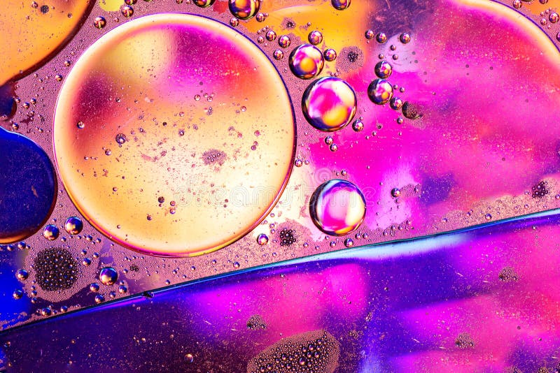 Abstract Colorful Oil Wave on Water Background Stock Photo - Image of ...