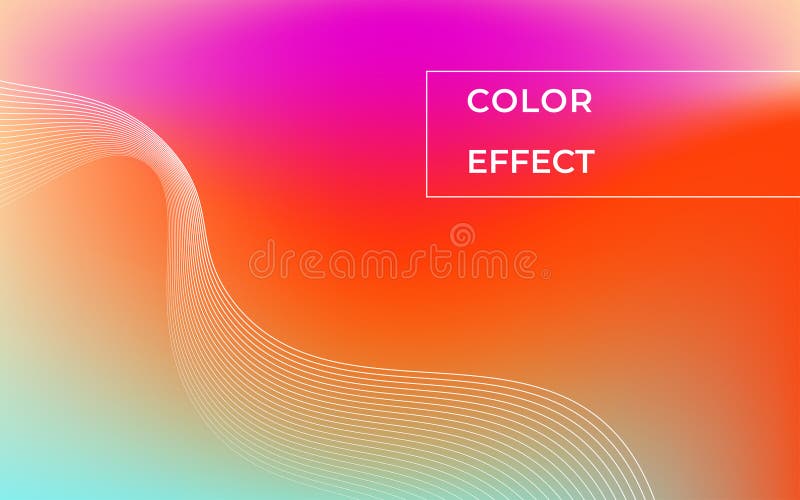 Abstract Colorful Orange, Purple Holographic Mesh Wavy Texture ...