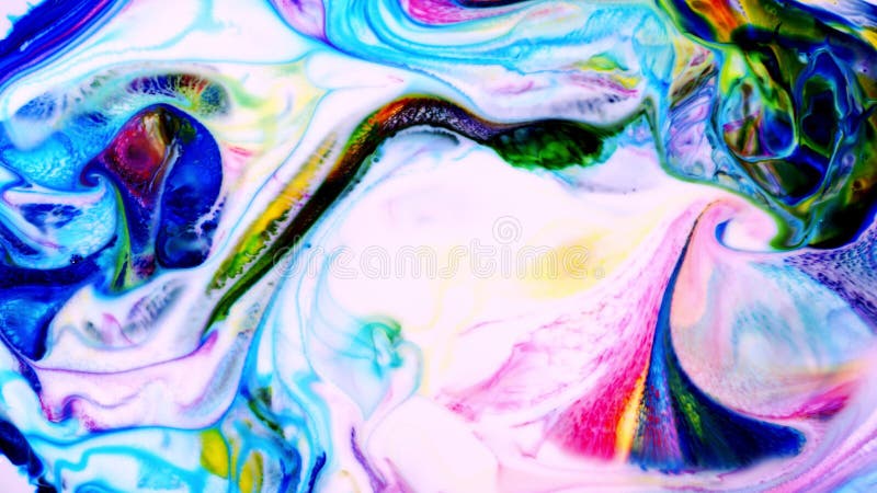 Abstract Paint Explode Art stock video. Video of motion - 189382155