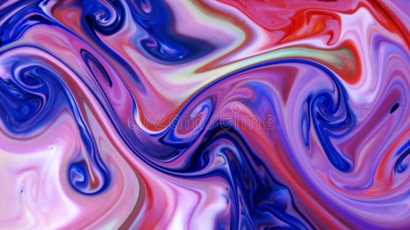 Abstract Colorful Paint Exploding Spreads and Texture Stock Footage ...