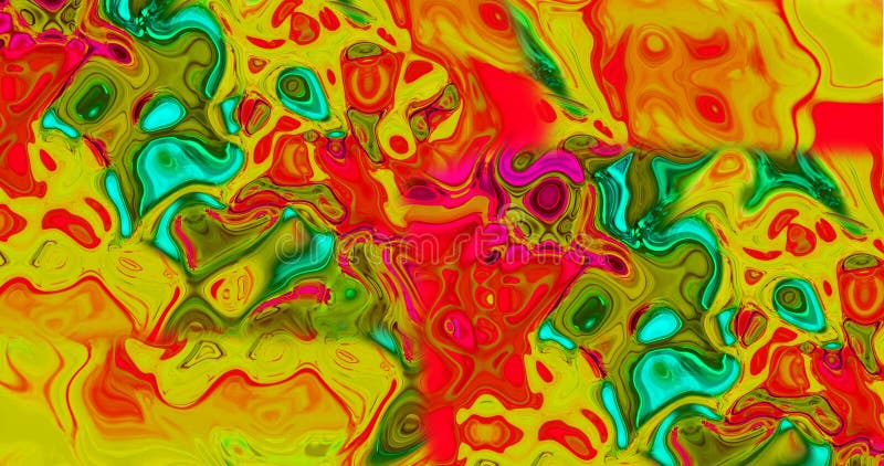 Abstract Colorful Paint Ink Liquid. Liquid Explode Diffusion ...
