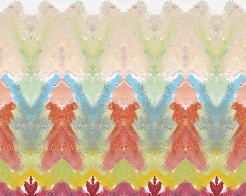 Abstract Colorful Paint Patterns Background Stock Illustration ...