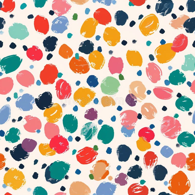 Abstract Colorful Paint Splatter Pattern Stock Image - Image of ...