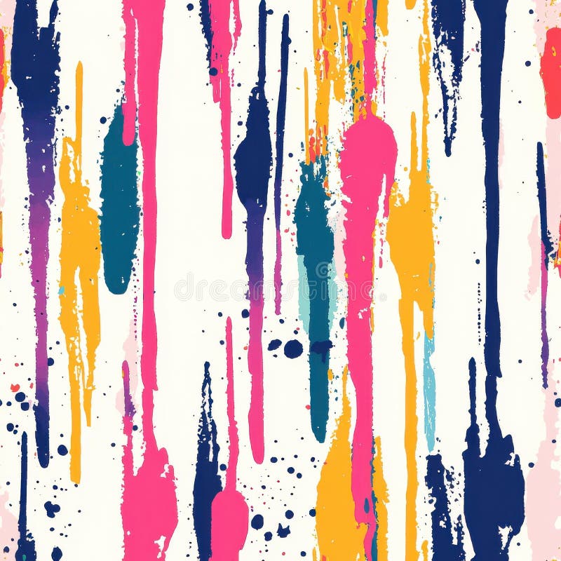 Abstract Colorful Paint Splatter Pattern for Creative Designs Stock ...