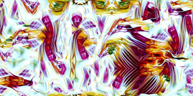 Abstract Colorful Paint Surreal Samless and Tileable Background Stock ...
