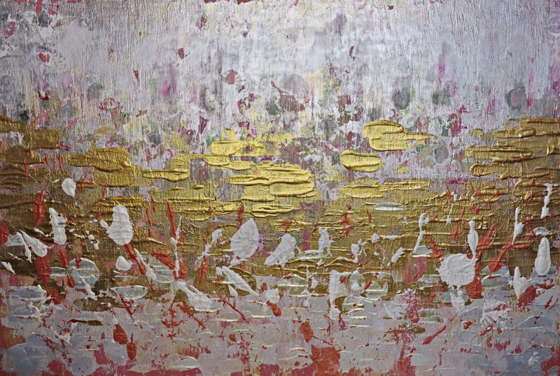 Abstract Colorful Painted Wall Texture Stock Image - Image of material ...