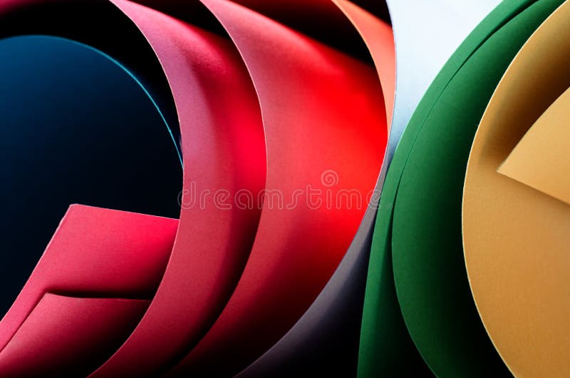 Abstract Colorful Paper Background. Colored Paper Backdrop Stock Photo ...