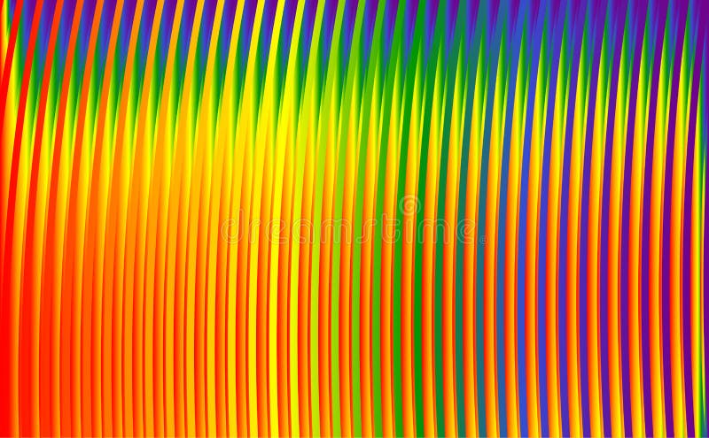 Abstract Rainbow Colors Stripes Background Stock Vector - Illustration ...
