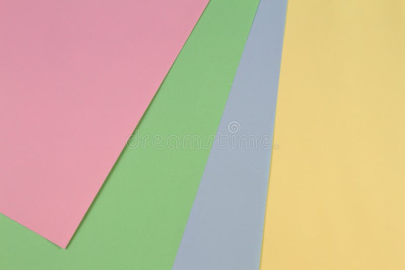 Abstract Colorful Pastel Paper Background. Stock Image - Image of ...