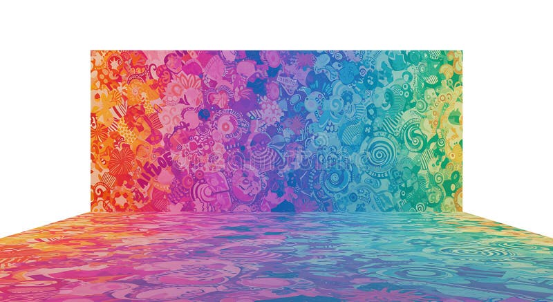 Abstract Colorful Pattern Background with Gradient Effect for Creative ...