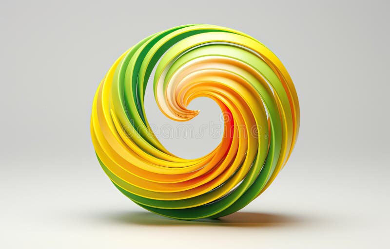 An Abstract Colorful Pencil Drawing in the Shape Stock Illustration ...