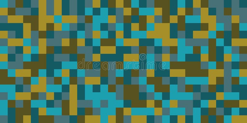 Abstract Colorful Pixelated Surface Pattern with Random Colored Blue ...