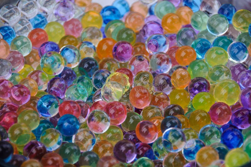 Abstract, Colorful, Plastic, Round Balls Stock Photo - Image of round ...