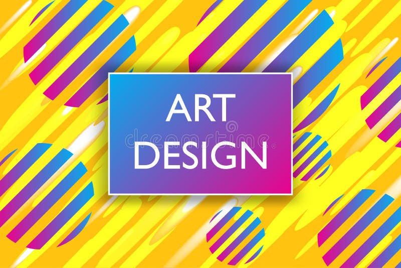 Abstract Colorful Playful Banner Background with Fun Texture Design ...