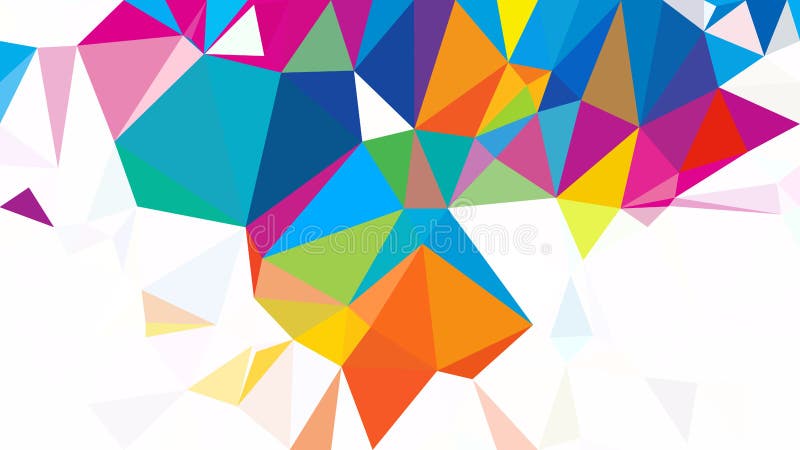Abstract Colorful Polygon Background Vector Stock Illustration ... Abstract Colorful Polygon Background Vector Stock Illustration ...