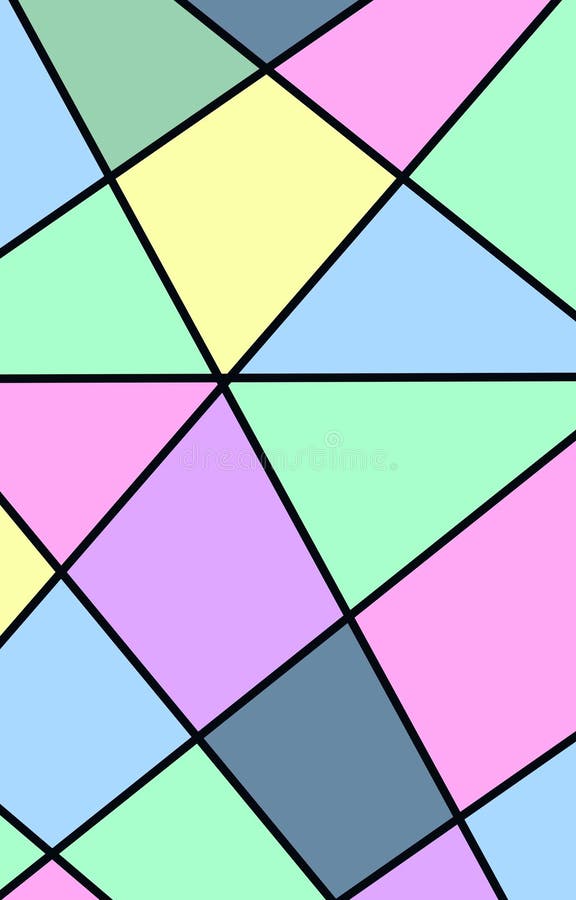 Abstract Colorful Polygon Texture Background, Full Color Wallpaper ...