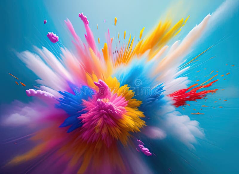 Diffusion powder in water stock illustration. Illustration of immersion ...