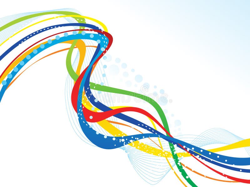 Abstract Colorful Rainbow Wave Stock Vector - Illustration of ... Abstract Colorful Rainbow Wave Stock Vector - Illustration of ...