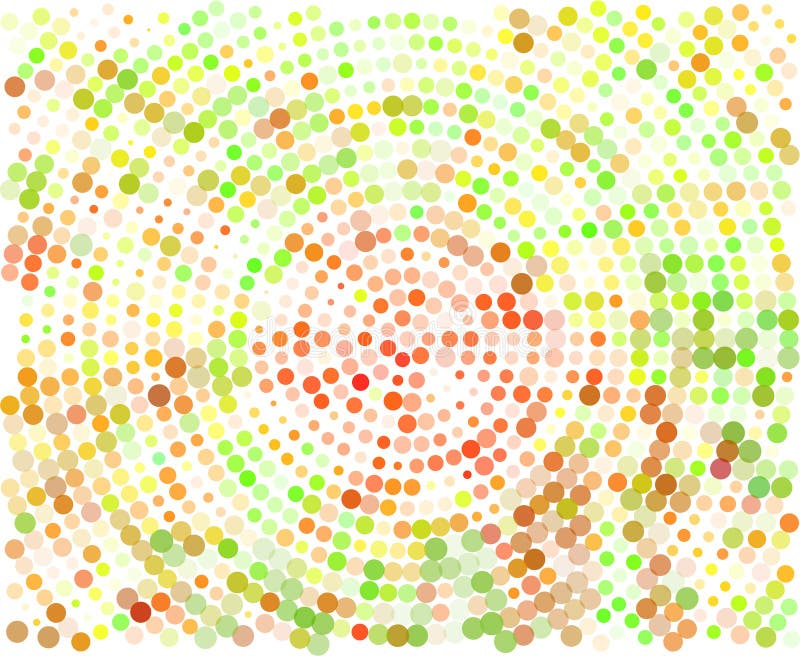 Abstract Colorful Random Dots Array Background Stock Vector ...