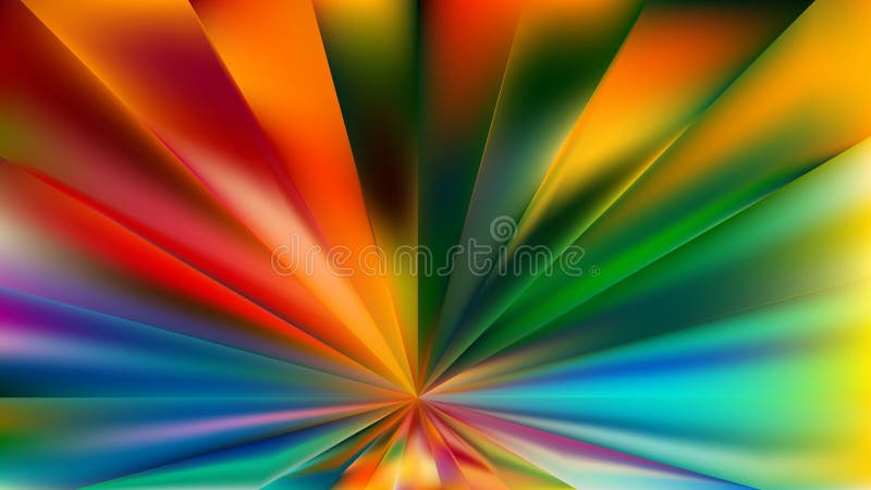 Abstract Colorful Rays Background Stock Vector - Illustration of ...