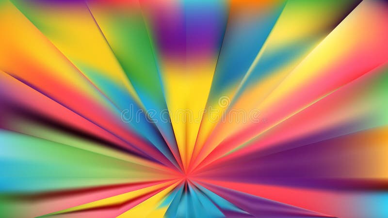 Abstract Colorful Rays Background Vector Graphic Stock Vector ...