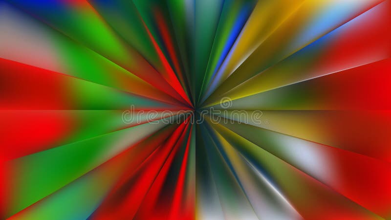 Abstract Colorful Rays Background Vector Image Stock Vector ...