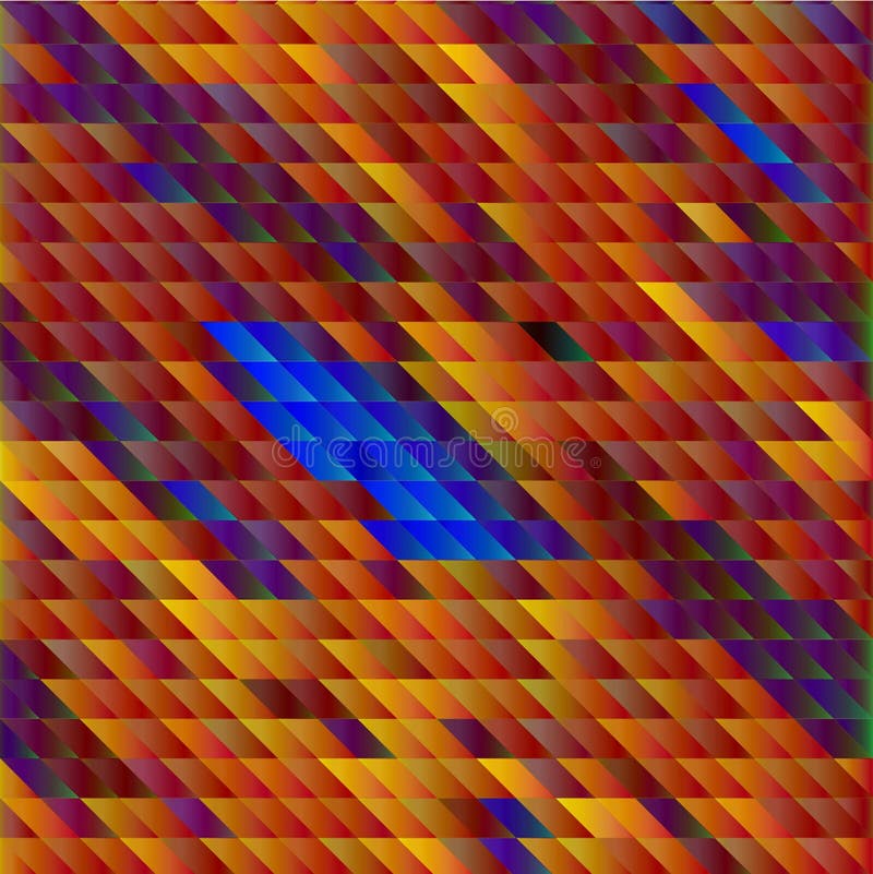 Abstract Colorful Rhombus Pattern Stock Vector - Illustration of ...