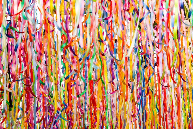 Ceiling Ribbon Red Concept Art Design Stock Photos - Free & Royalty ...