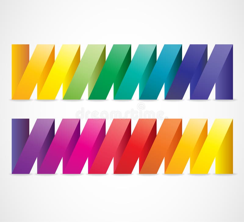 Abstract colorful ribbons. stock vector. Illustration of transparency ...