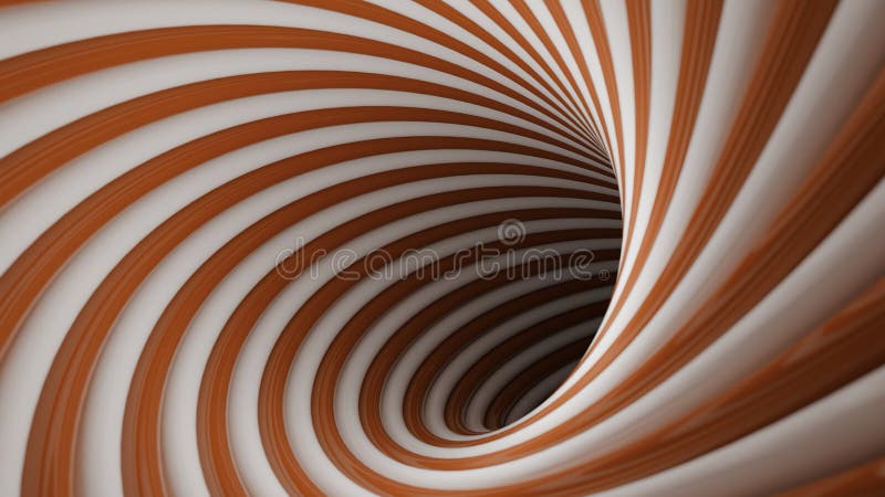 Abstract Colorful Rotating Spiral Stripes. Design. Optical Illusion in ...