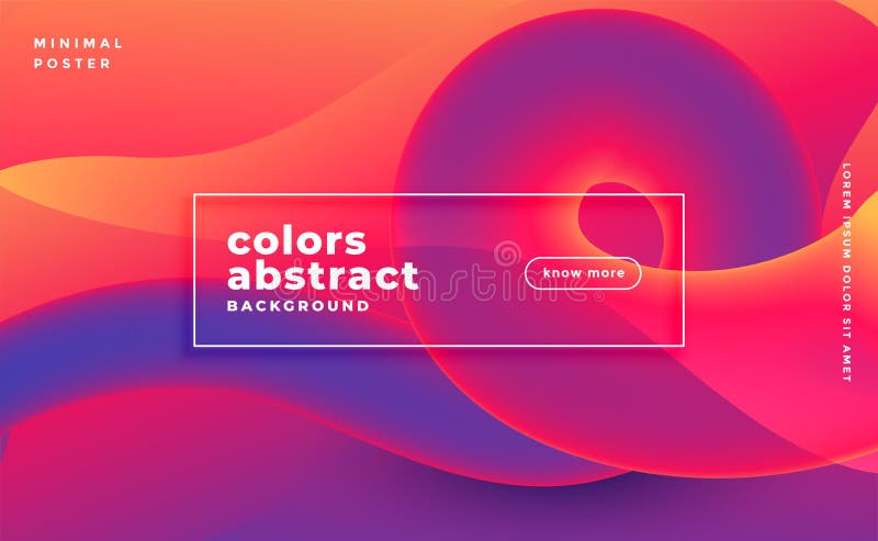Colorful Saturated Backgrounds for Cover Design. Trendy Labels for ...