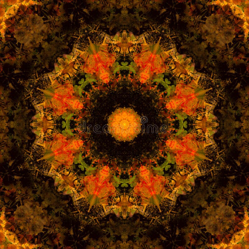 Abstract Colorful Seamless Pattern Kaleidoscope Stock Photo - Image of ...