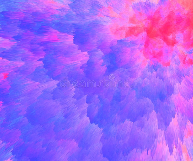 Abstract Colorful Shape 3d Rendering Background. Stock Illustration ...