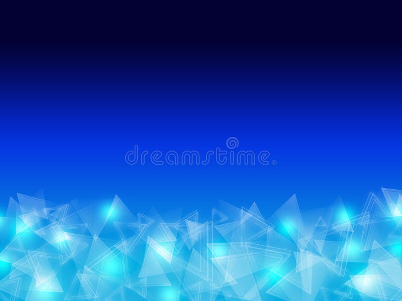 Abstract Colorful Shiny Blue Background with Triangles and Sparkle ...