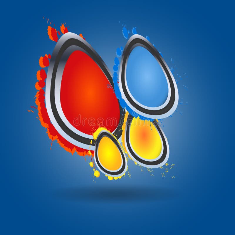 Abstract colorful signs stock illustration. Illustration of backdrop ...