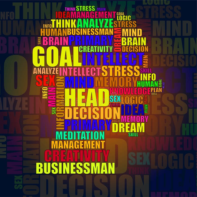 Silhouette Head Words Stock Illustrations – 624 Silhouette Head Words ...