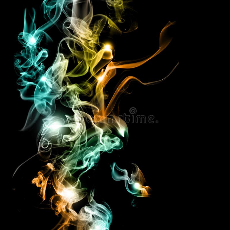 Abstract colorful smoke stock photo. Image of abstract - 12289604