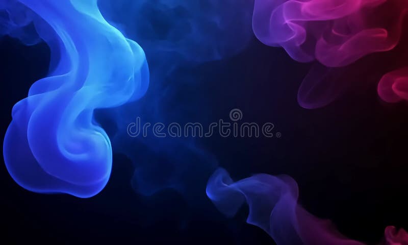 Abstract Colorful Smoke Patterns Stock Video - Video of graphic, purple ...