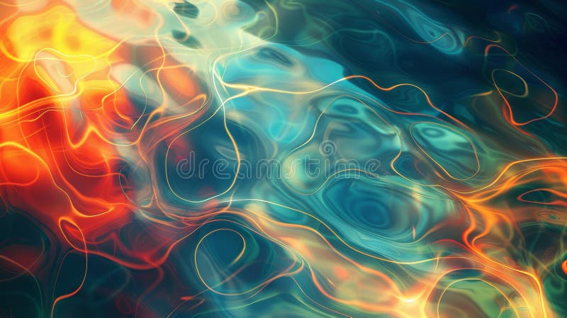 Abstract Colorful Smoke Patterns Stock Photo - Image of luminous ...