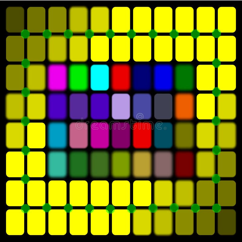 Abstract Colorful Square Background Stock Illustration - Illustration ...