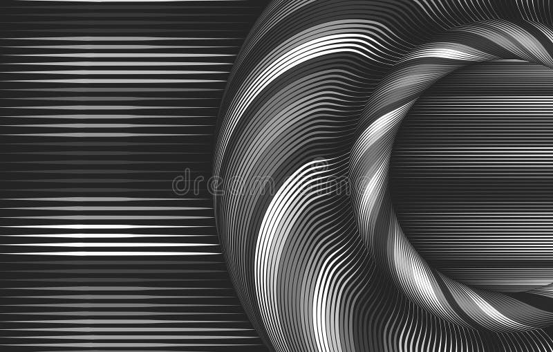 Abstract Colorful String Lines Background . Vector Illustration . Stock ...