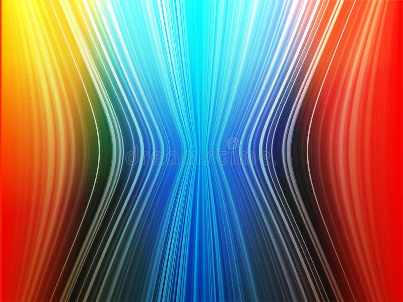 Colorful Strip Celebration Background with Confetti. Stock Vector ...