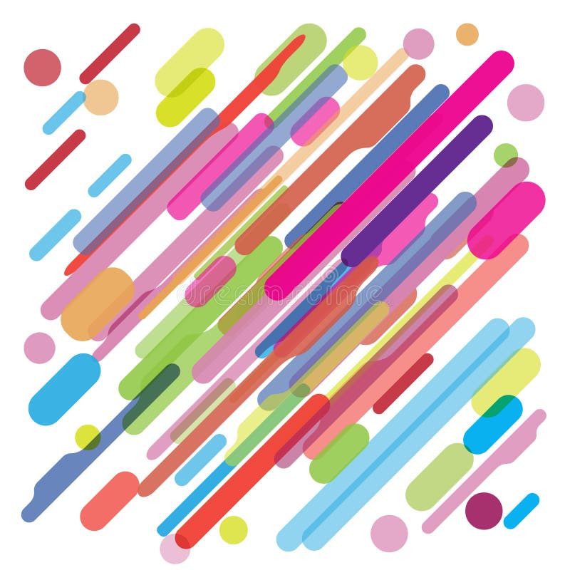 Abstract Colorful Stripes Background Stock Vector - Illustration of ...