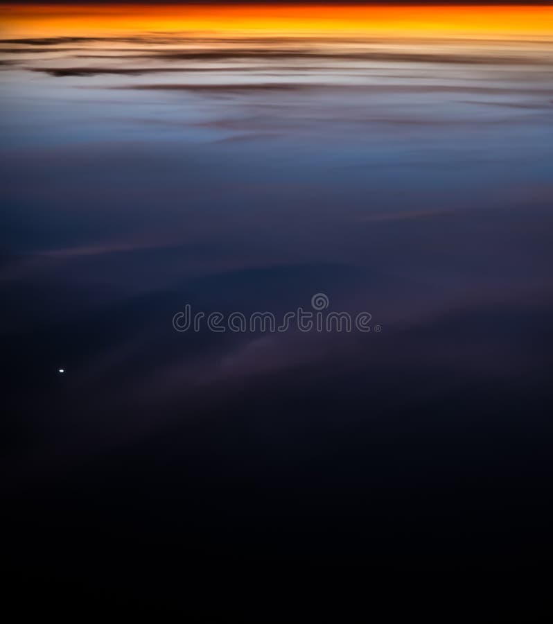 Abstract Colorful Sunset Reflection Stock Photo - Image of reflection ...