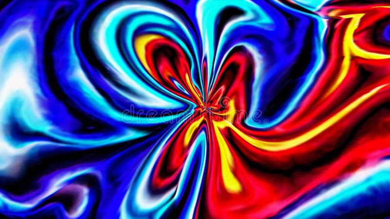 Abstract Colorful Swirl Pattern with Vibrant Hues Stock Video - Video ...