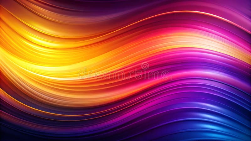Abstract Colorful Swirling Waves Background Design for Digital Projects ...