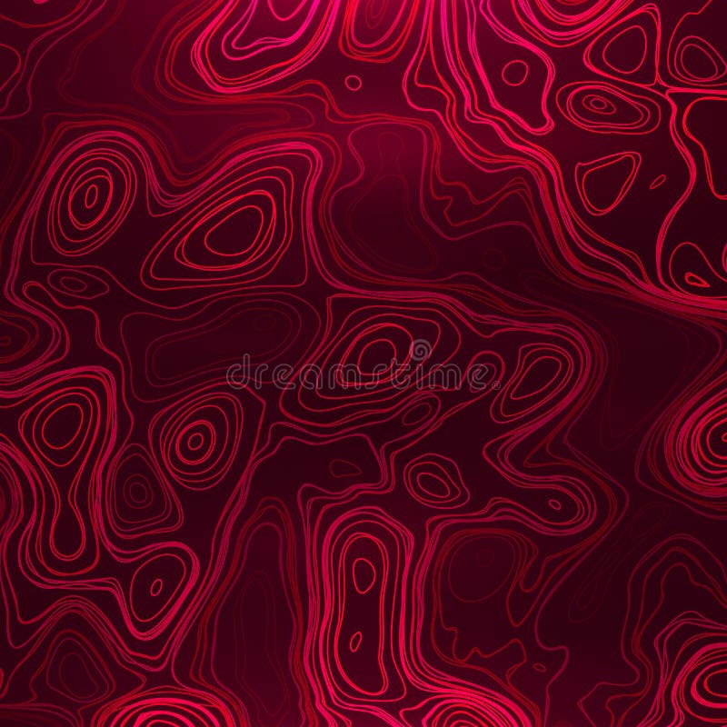 Abstract Colorful Topographic Background with Colored Liquid Wavy Lines ...